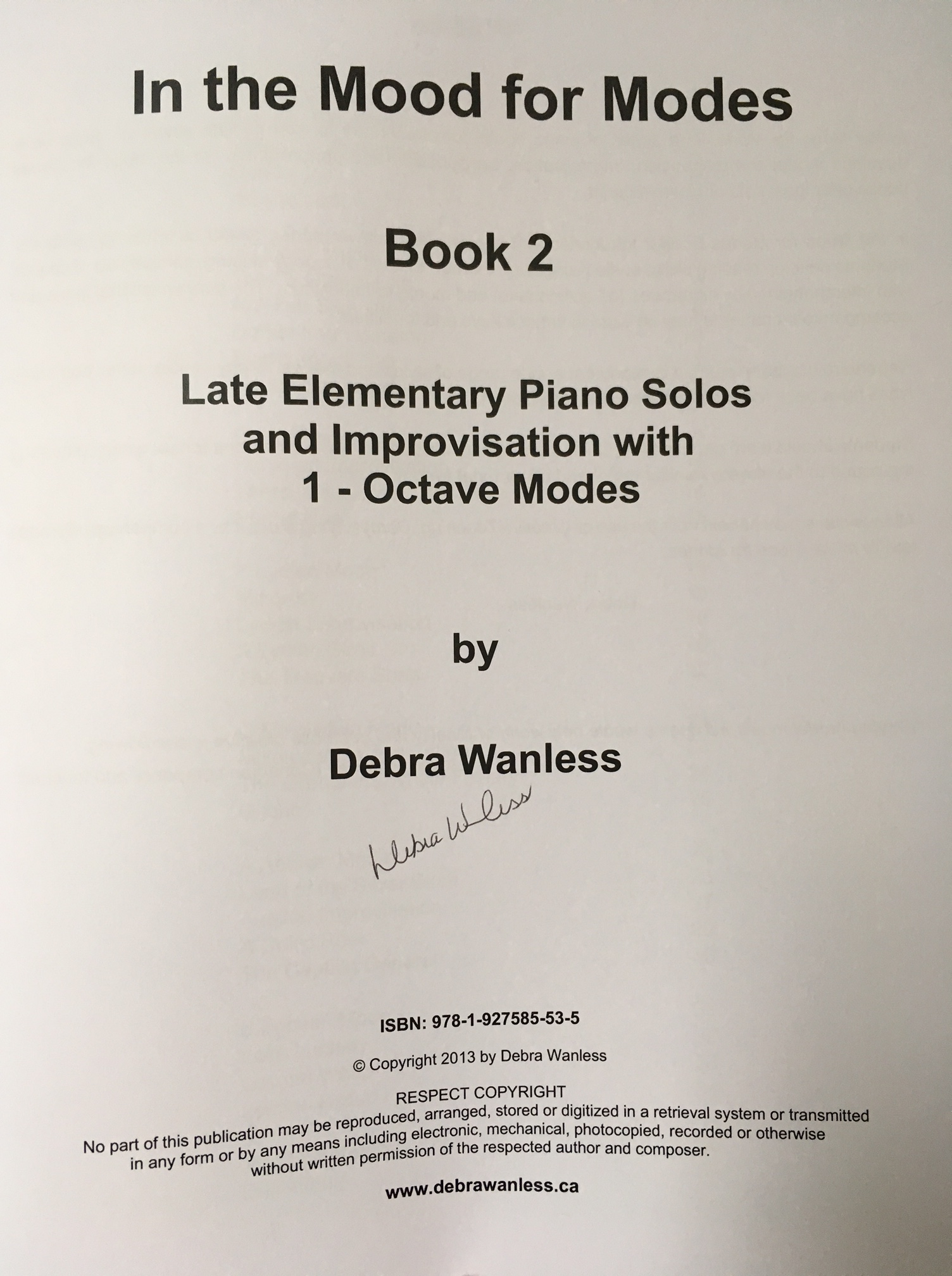 Composer of the month – Debra Wanless – Hannah's Piano Studio